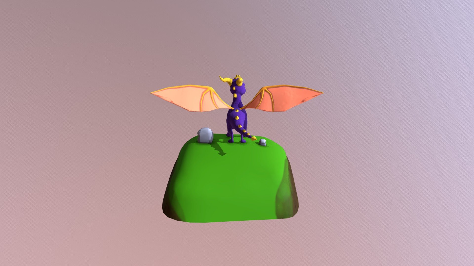 Spyro - 3D model by panchishdz95 [64136ab] - Sketchfab