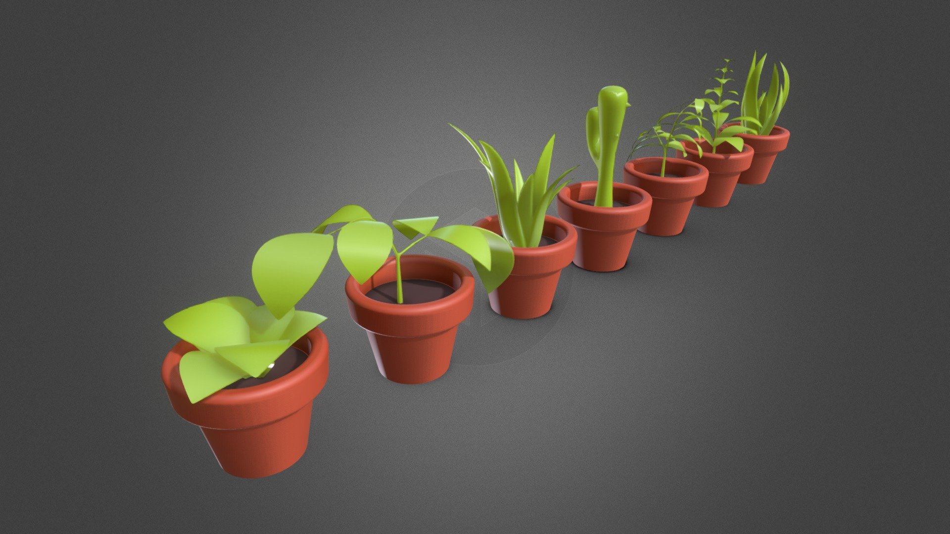 Plants - Download Free 3D model by nikola (@nugarkovic) [6413d0f ...