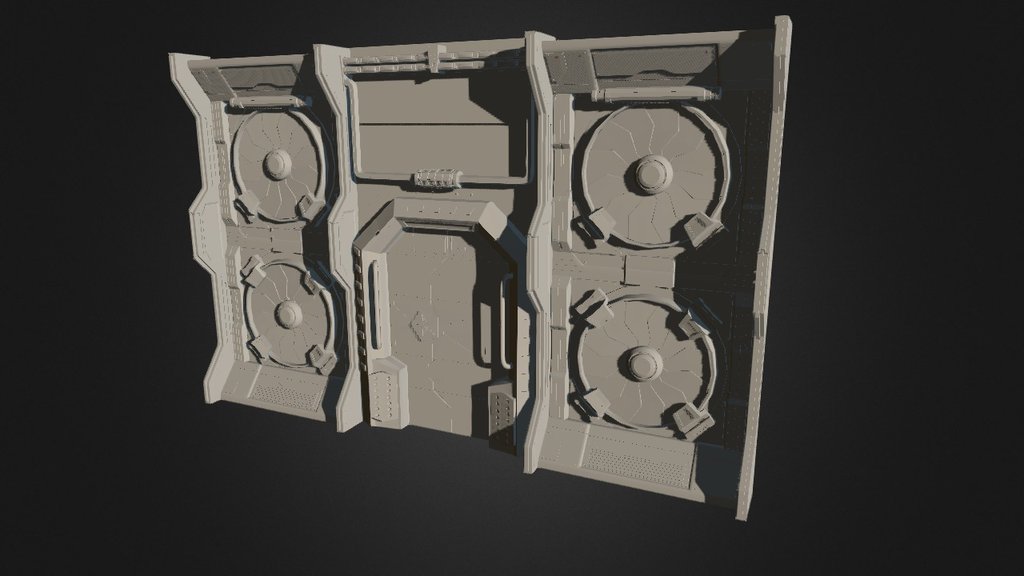 Wall - 3D model by bingo_bongo [6413e7e] - Sketchfab