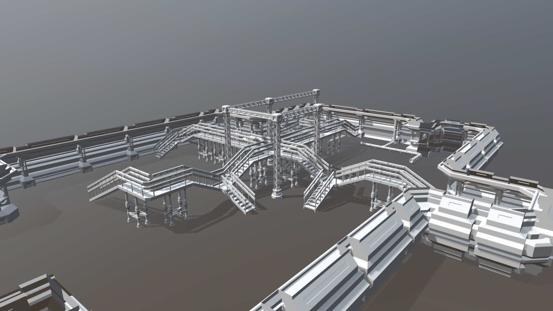 Modular Sci-Fi Props - 3D model by Sir-Rysik [6414472] - Sketchfab