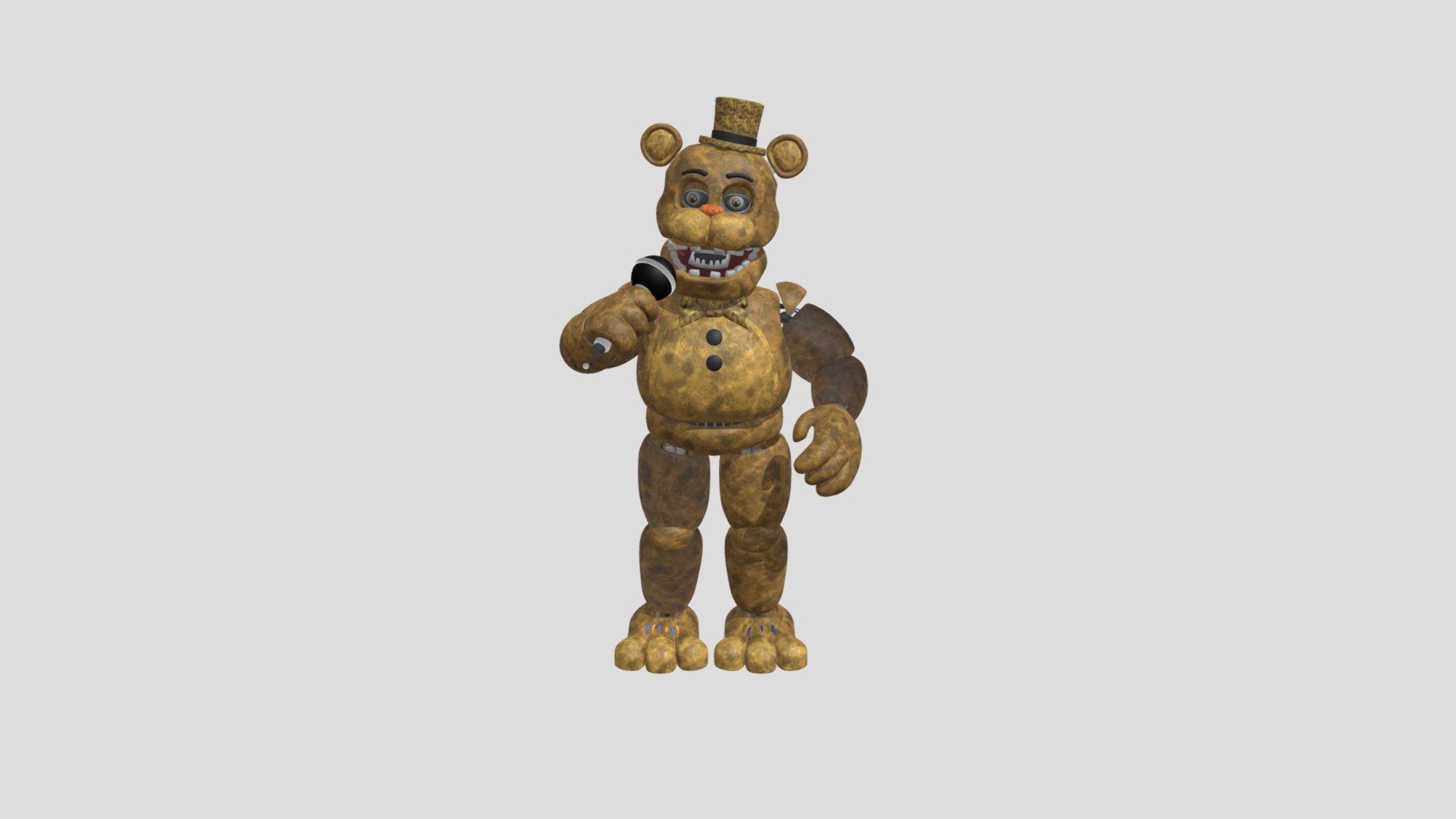 Unwithered Fredbear The Bear - Download Free 3D model by ...