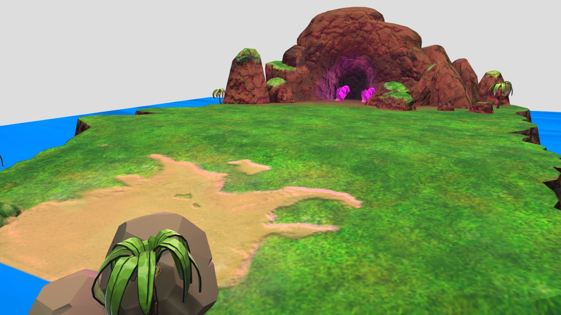 Beach - 3D model by landsofazolite [641556d] - Sketchfab