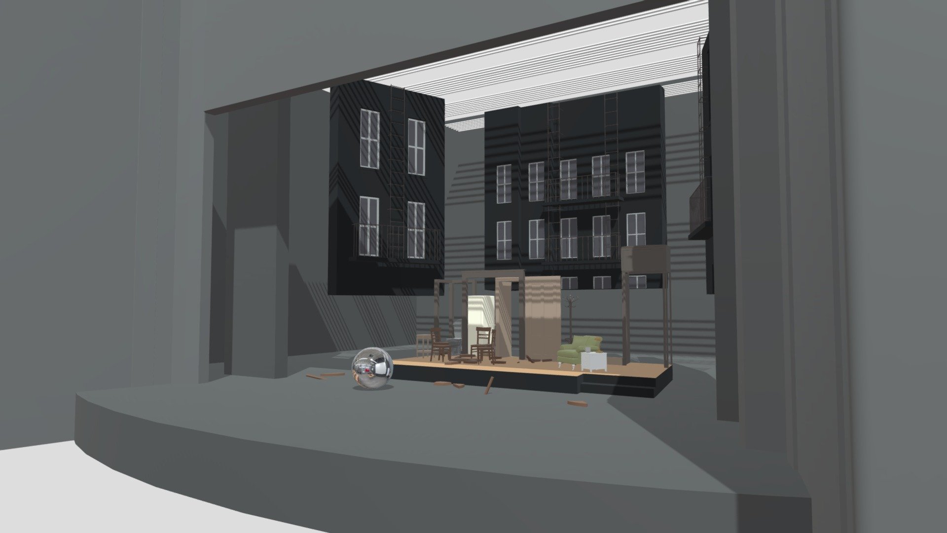theatre scene test1 - Download Free 3D model by polunovsskaya [6415ced ...