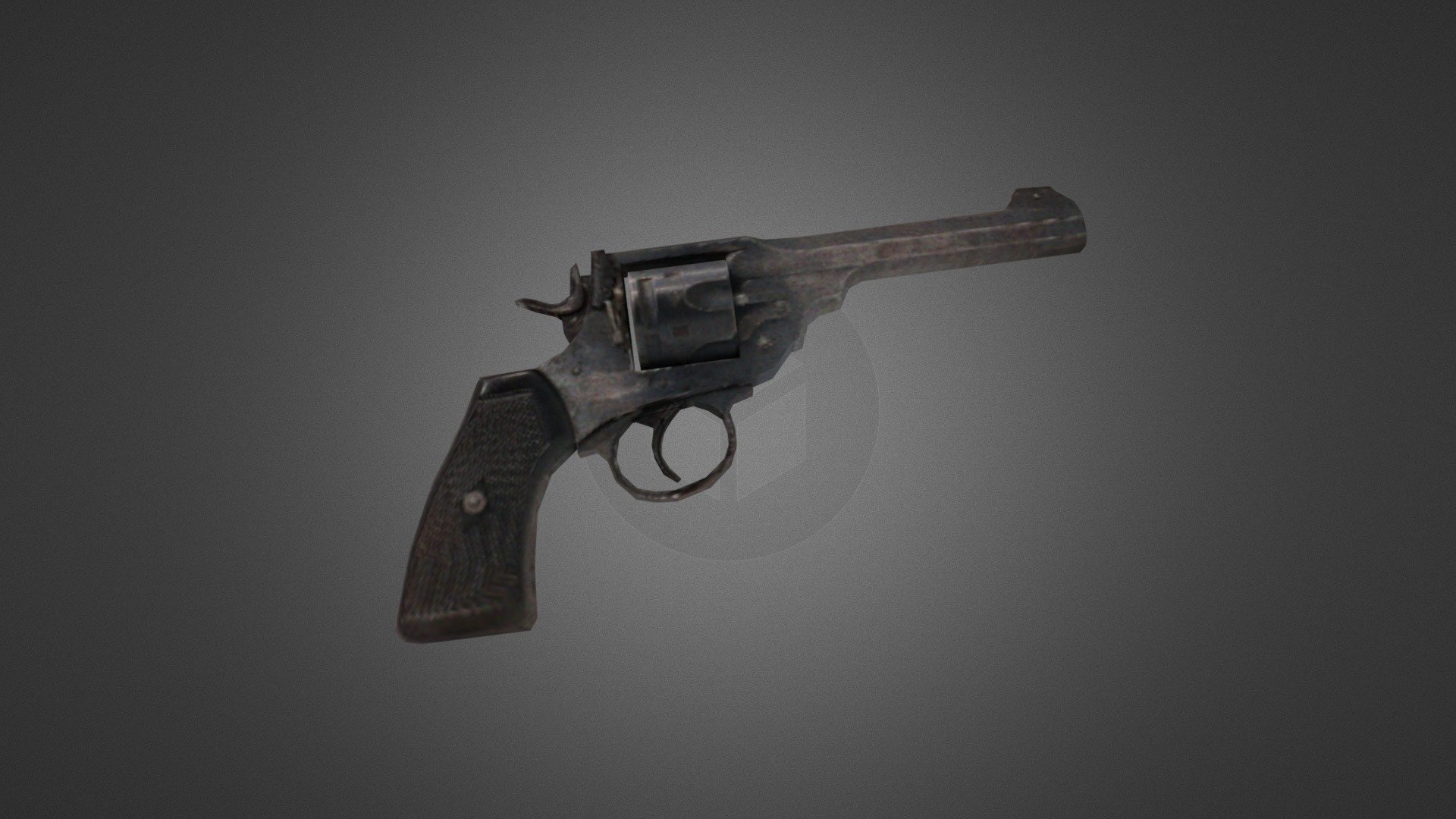 Webley Revolver - Download Free 3D model by Clo7er [6415f73] - Sketchfab