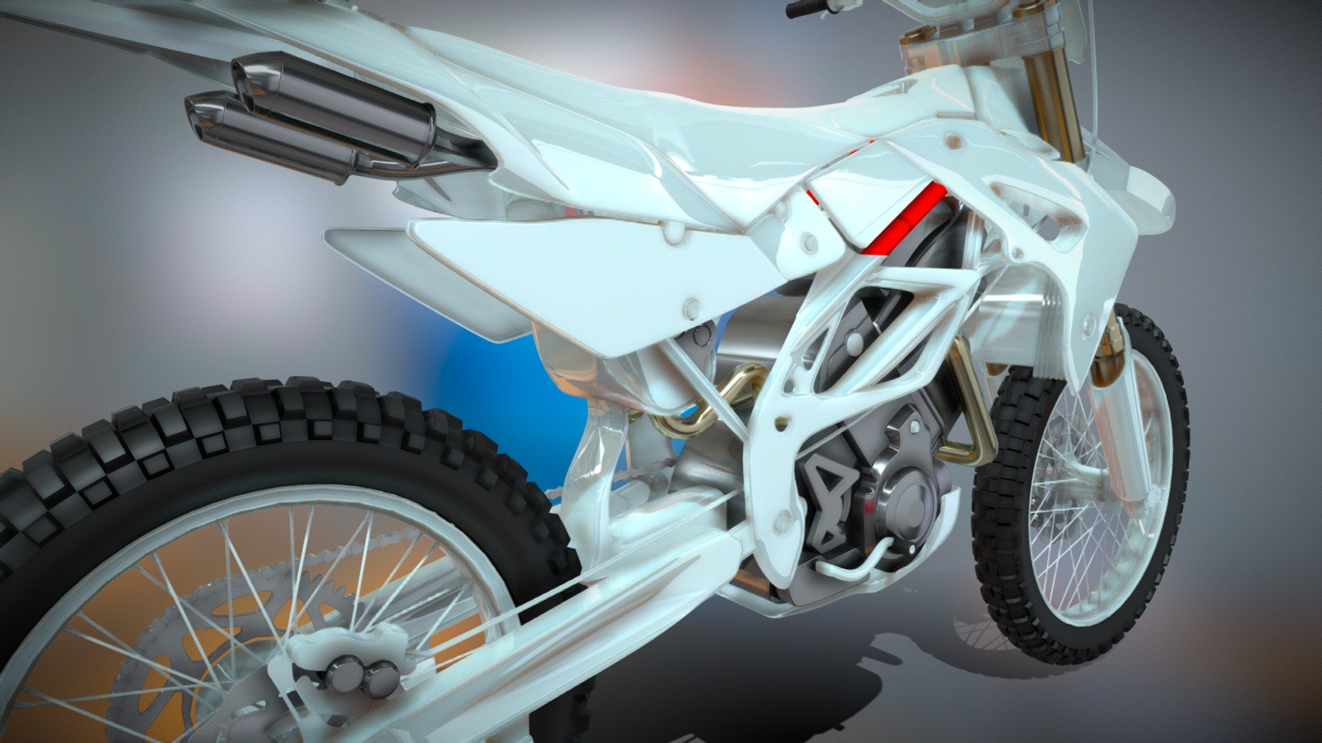 Modern Super Bike - 3D model by Kailash H Kanojia (@KailashHKanojia ...