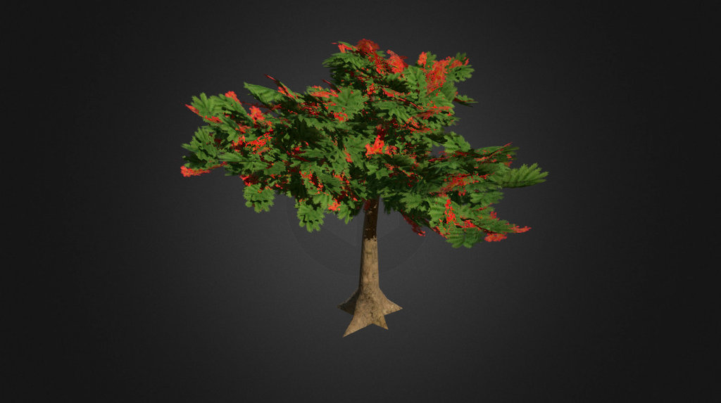 Tree - 3D model by Michèle Samyn (@michelesamyn) [6418c0a] - Sketchfab