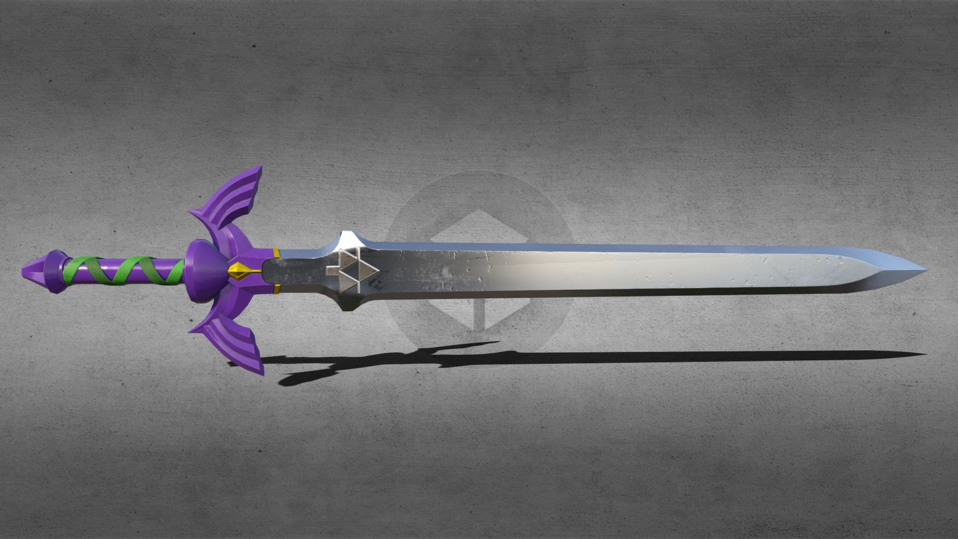 The Master Sword (TLOZ) - Download Free 3D model by mescri [6418fe6 ...