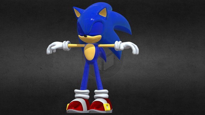 Sonic_the_hedgehog 3D models - Sketchfab