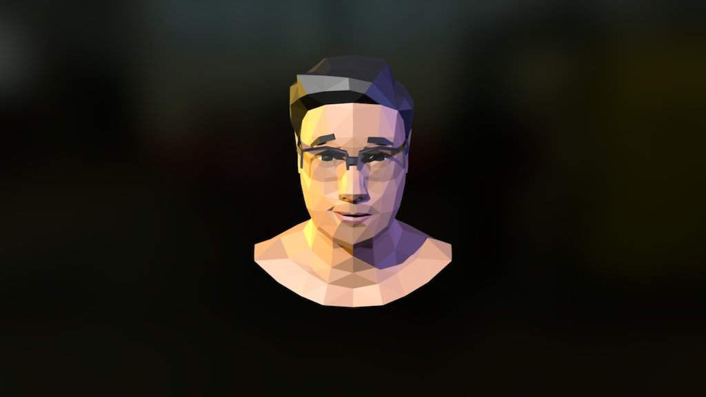 Low Poly Self Portrait - 3D model by Raj krishan Ghosh (@Raj_krishan ...