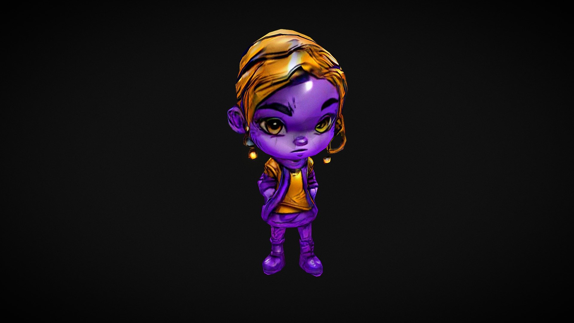 "The Violet Adventures of Magenta Mira" Head Pur - Download Free 3D ...