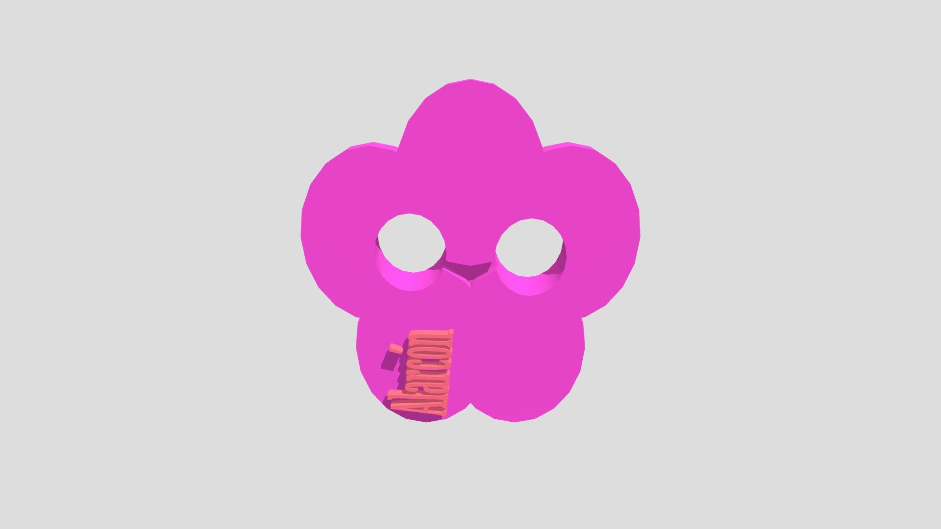 Flower Button - 3D model by 010088715 [641b23e] - Sketchfab