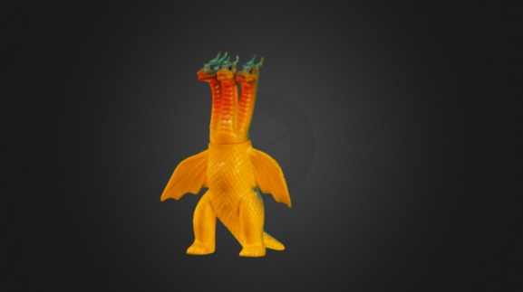 King Ghidorah - 3D model by acrofish [641be8e] - Sketchfab
