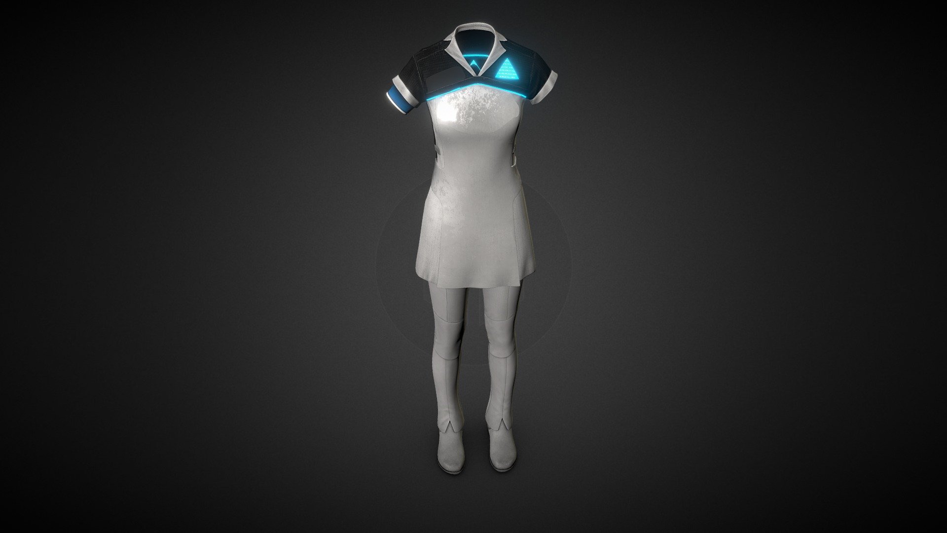 Detroit Become Human - Character Costume - Download Free 3D model by ...