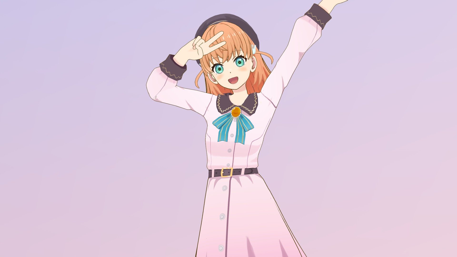 Kaho Hinoshita (Hasu no Sora Jogakuin) - 3D model by tarako_ko [641d9da] - Sketchfab