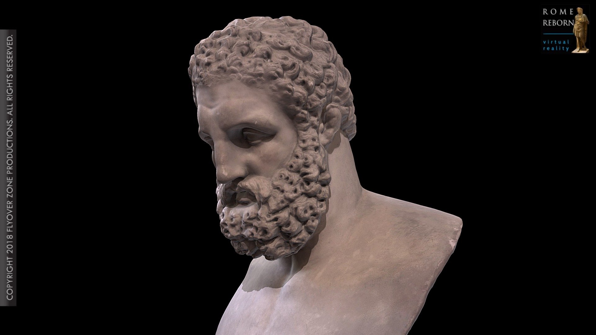 Hercules Colossal Bust - 3D model by Flyover Zone (@FlyoverZone ...