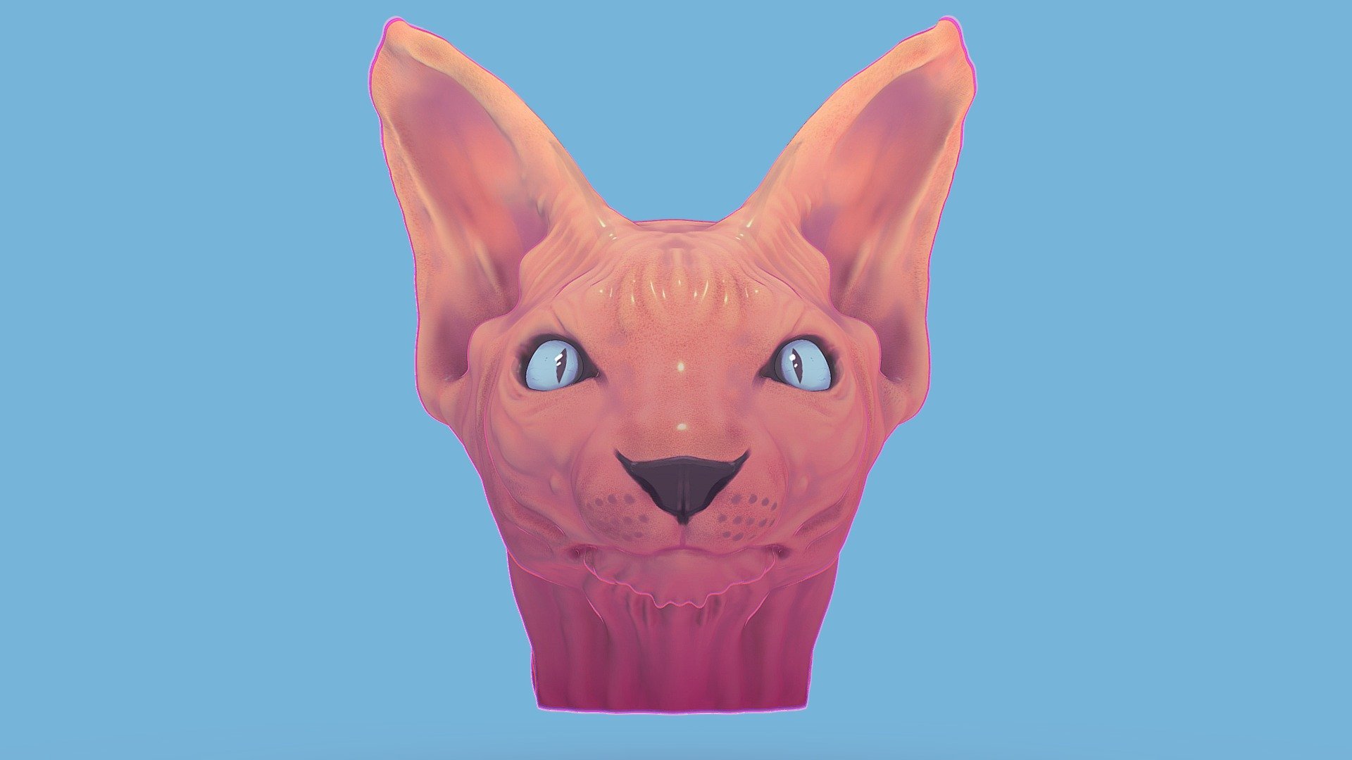 Sphynx Cat - 3D model by JDGuio [641ebae] - Sketchfab