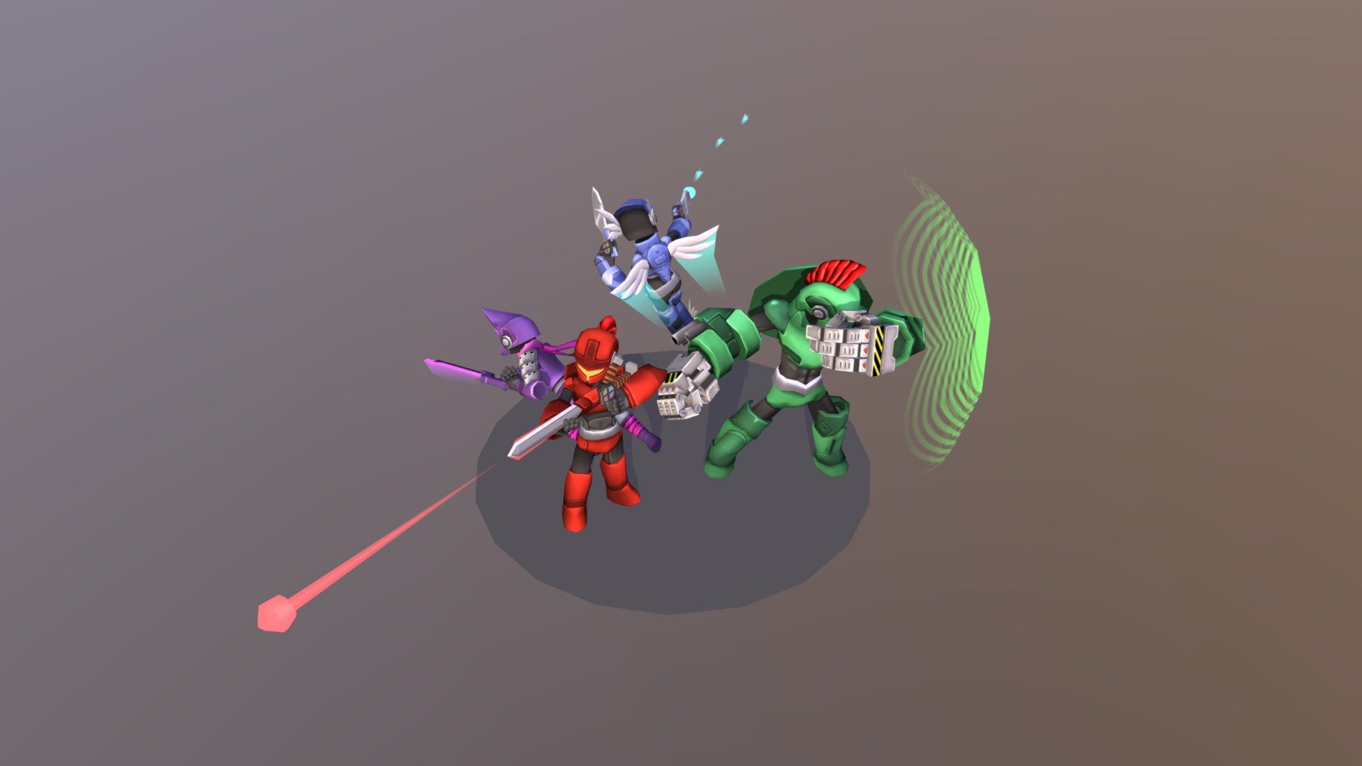 CosmoKnights r2 - 3D model by Skribbl [641f22c] - Sketchfab