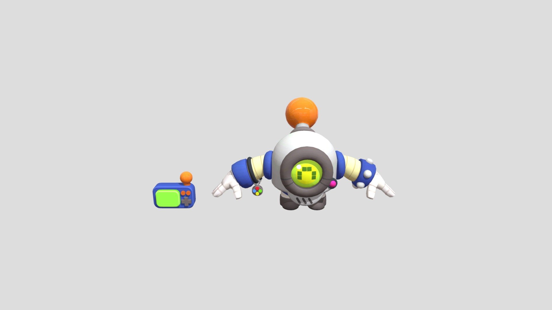 nani_retro_geo - Download Free 3D model by SP (@adamhero30) [641fe3d ...