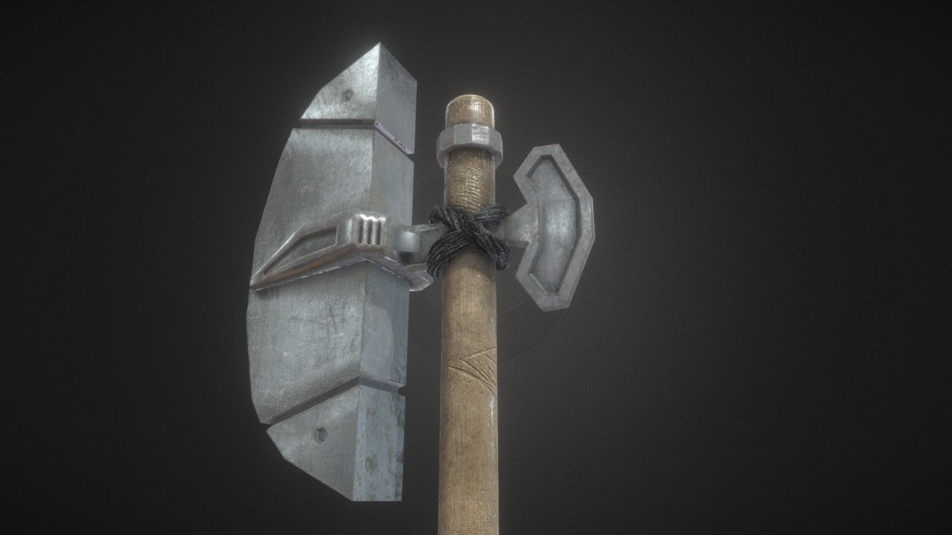 Battle Axe concept - 3D model by _atsman_ [64221b9] - Sketchfab
