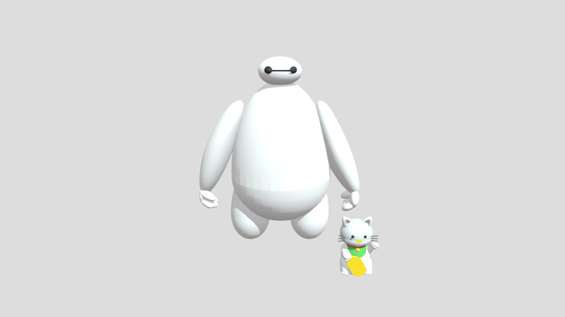 Baymax - Download Free 3D model by faith.25 [6422250] - Sketchfab