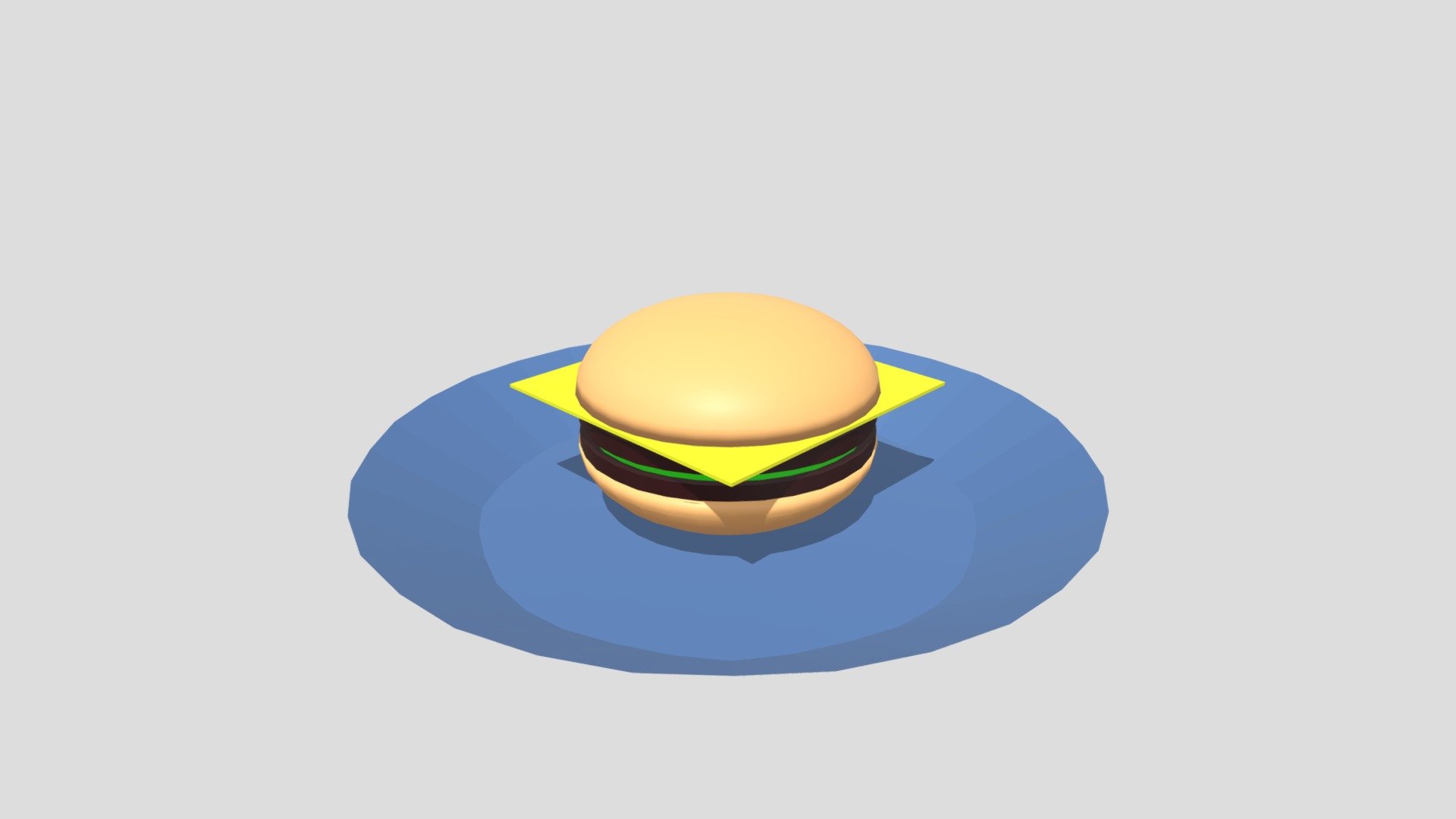 burger - Download Free 3D model by timmy (@timislav845455) [64232f4 ...