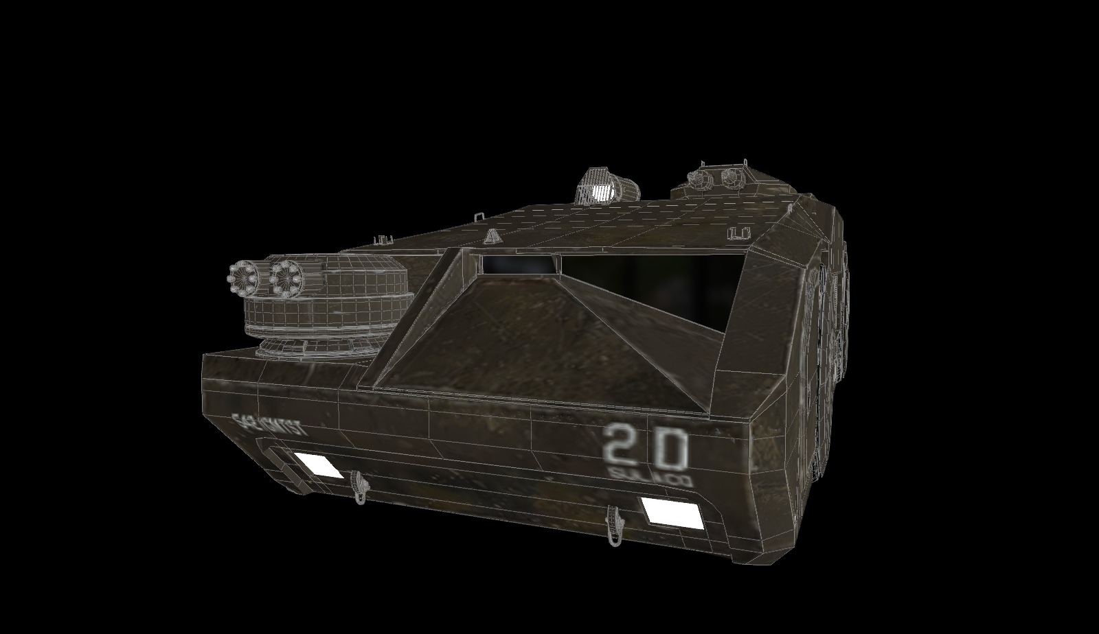 M577 APC (ALIENS) - 3D model by sanchiesp [64233d2] - Sketchfab