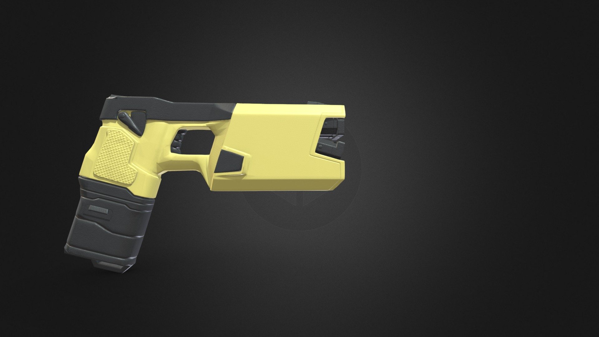 Taser Gun Model - 3D model by Michael Adekoya (@michaeladekoya95 ...
