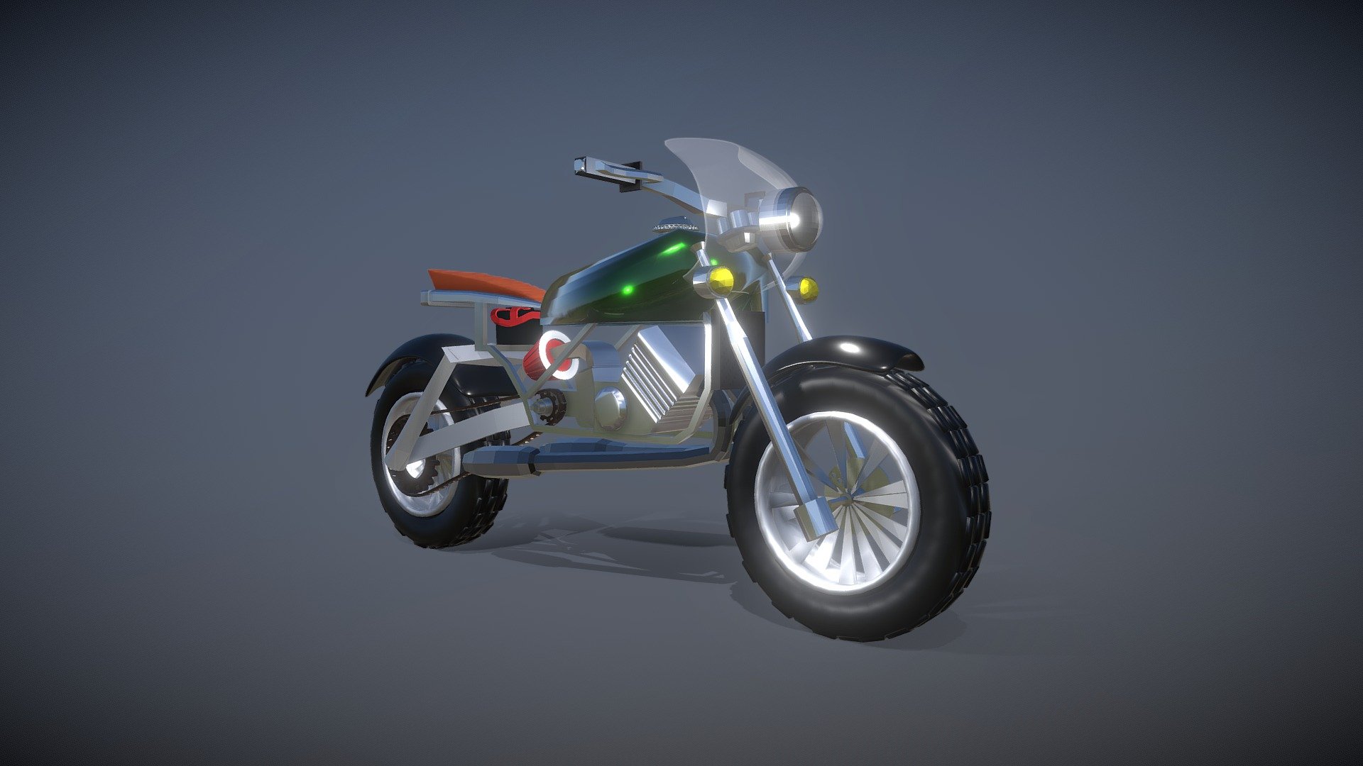 Sketchfab Cafe Racer - 3D model by William (@wtmiv) [6427c02] - Sketchfab