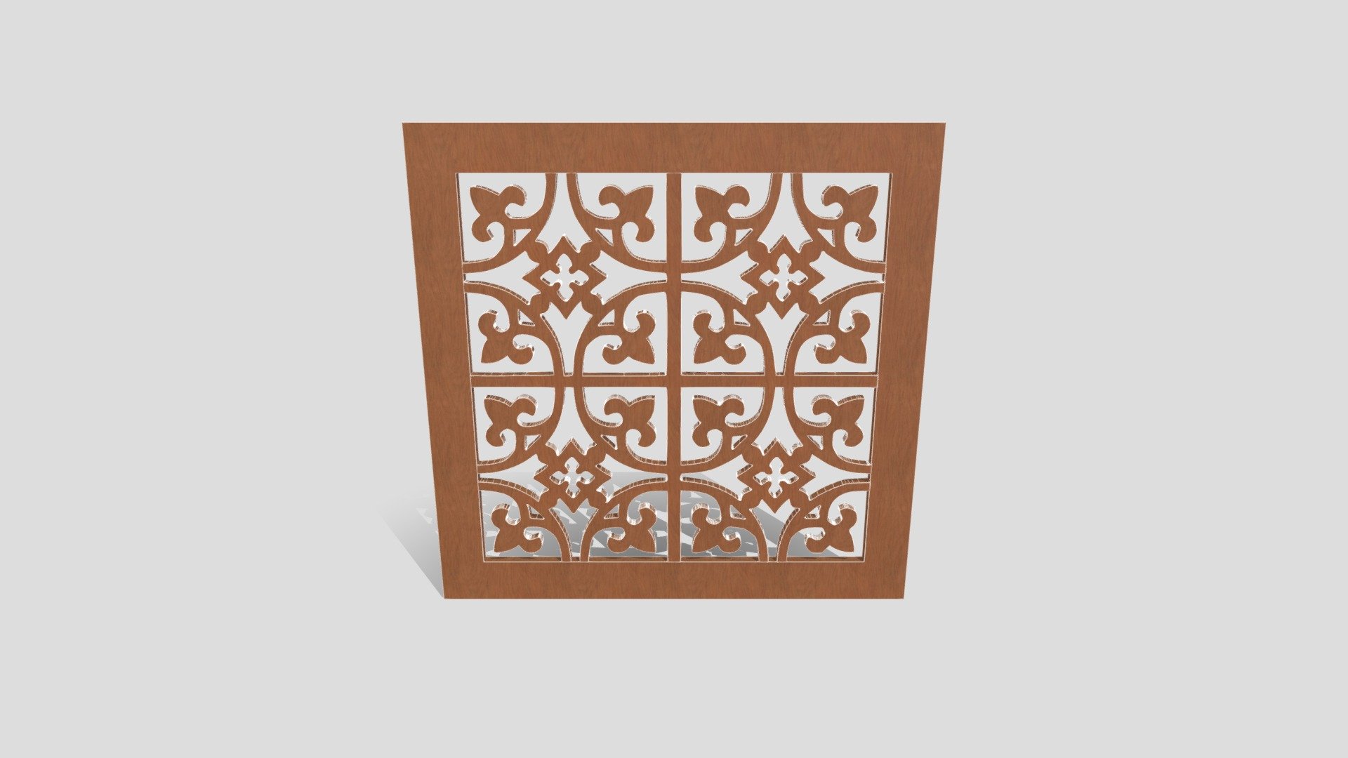cnc jali - Download Free 3D model by Abideen [6427f59] - Sketchfab