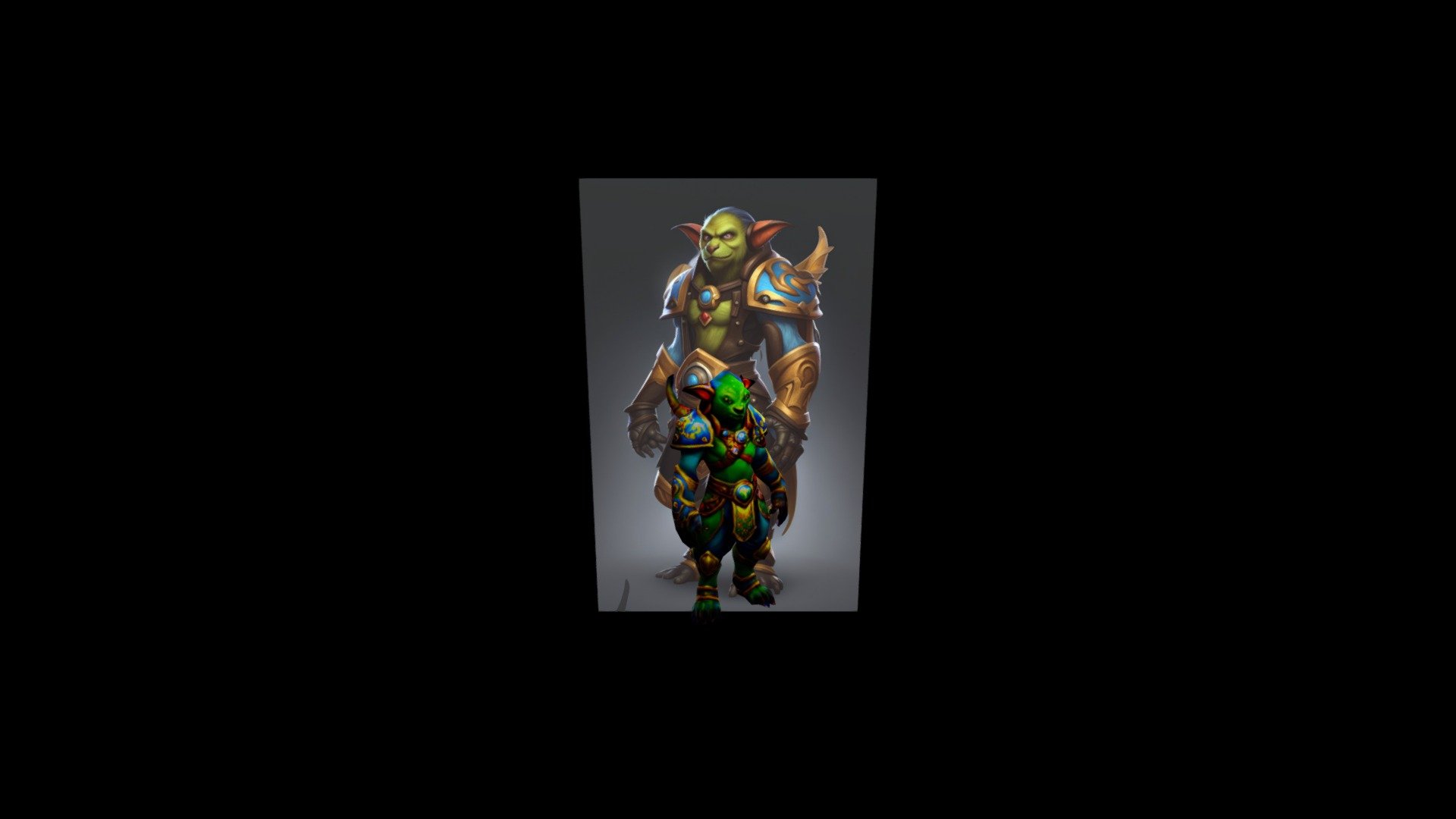 a character from the world of warcraft - Download Free 3D model by ...