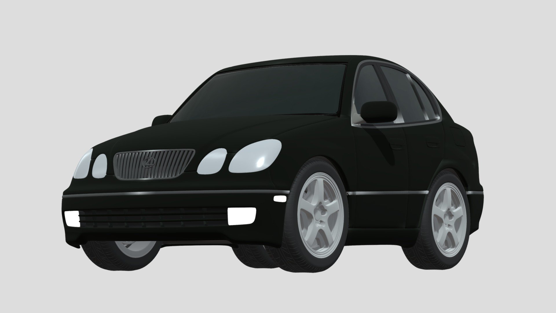 Lexus GS (s160) - 3D model by L.A.M.B_toy (@lambtoy) [642a387] - Sketchfab