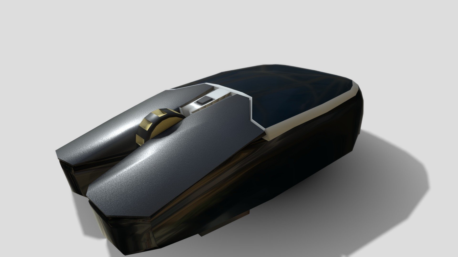 Gaming Mouse - Download Free 3D model by Rayzn [642a541] - Sketchfab
