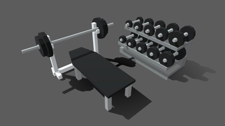 Barbell 3D models - Sketchfab