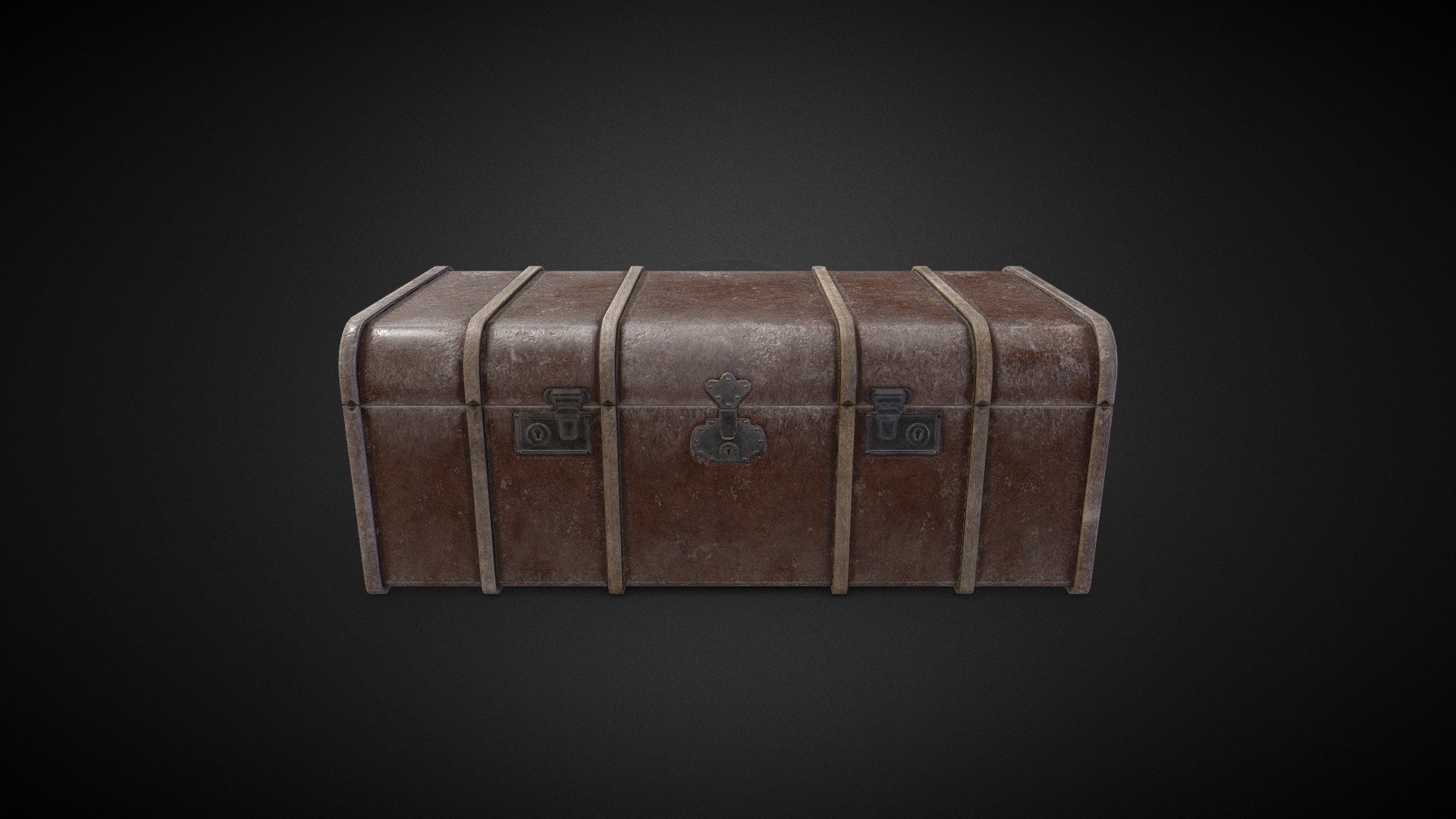 Old dusty chest - 3D model by Nikita.Meduha [64323b5] - Sketchfab