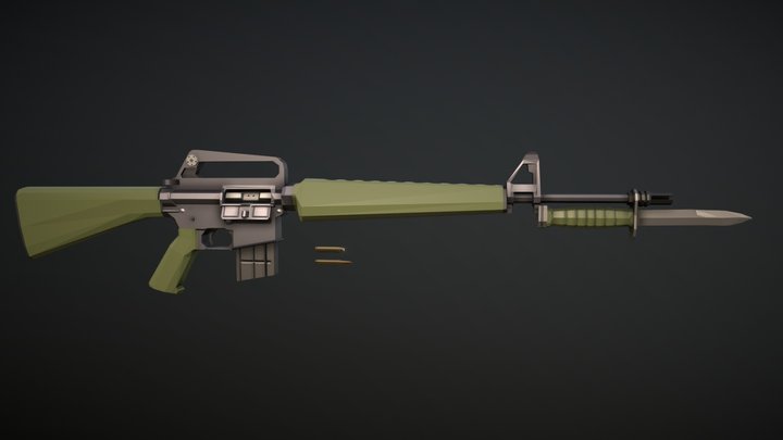 Ar-15 3D models - Sketchfab