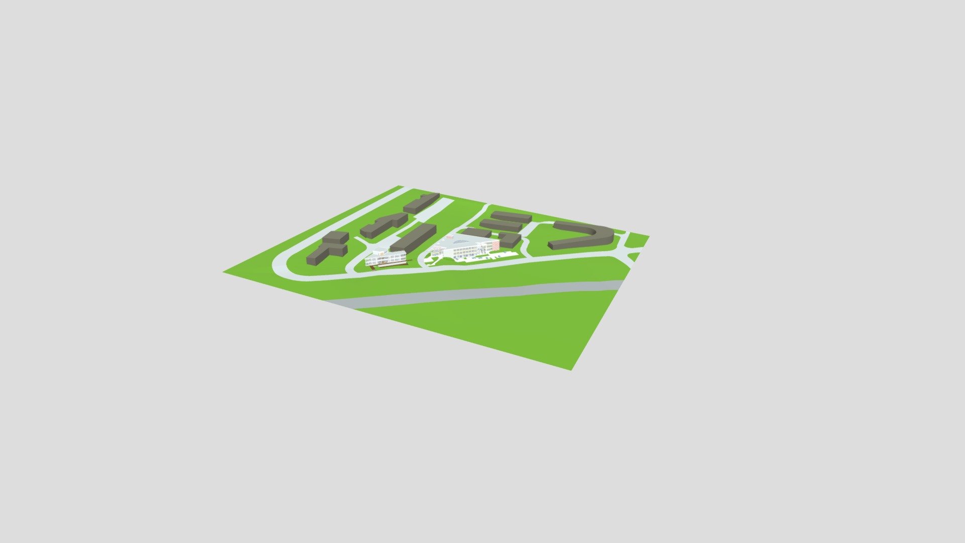 IZTECH Teknopark B2&B3 Buildings - 3D model by kemalkocer [6435f83 ...