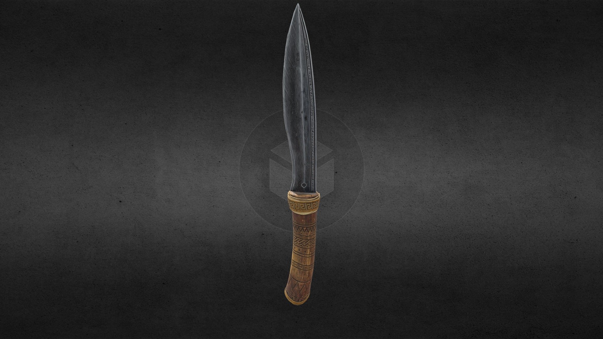 dagger - 3D model by Adnan (@adnan786khan78654) [6437e5f] - Sketchfab