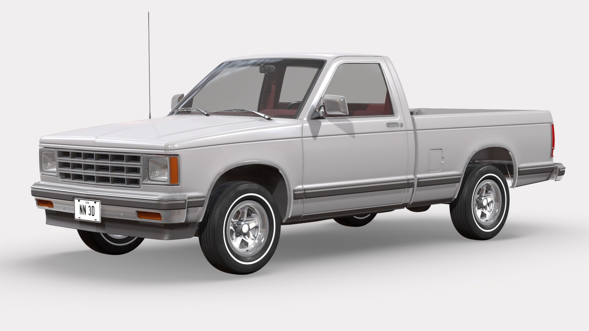 GENERIC PICKUP TRUCK 28 - Buy Royalty Free 3D model by NN 3D (@nn3d ...