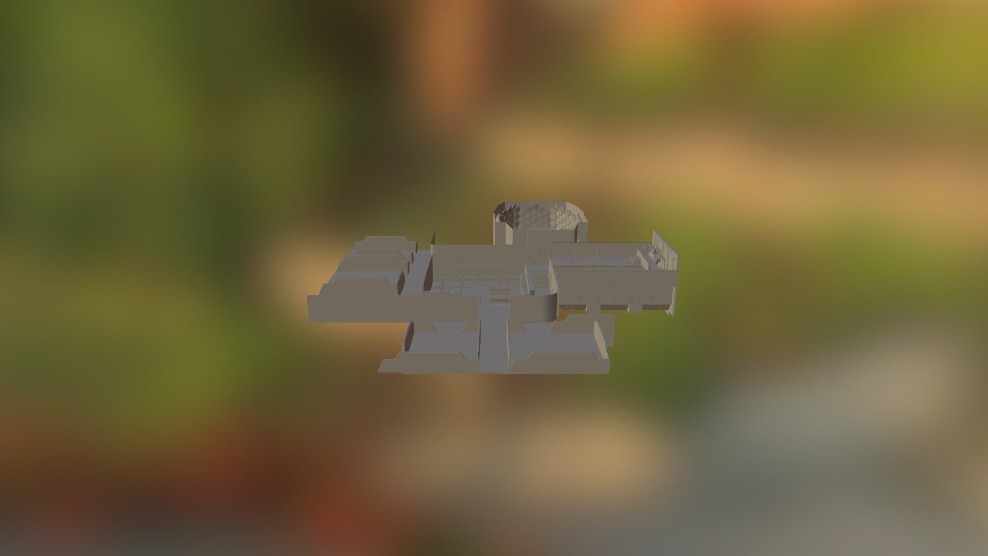 SciFi_Game_Level - 3D model by ronykhoueiry [64388ed] - Sketchfab