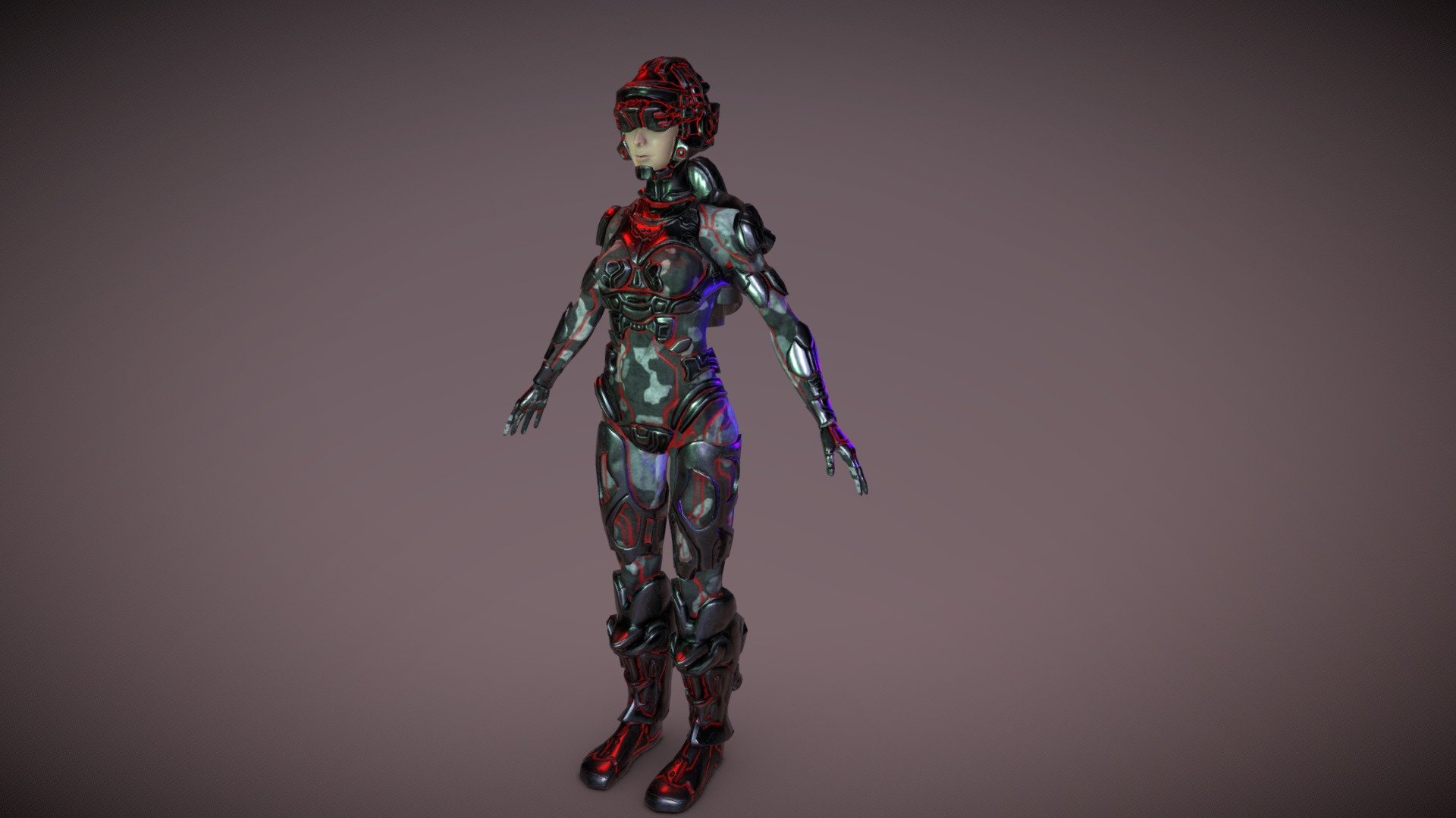 Sci fi Infantry - 3D model by michael_grodkowski [643aca2] - Sketchfab