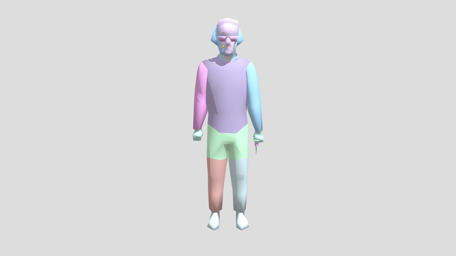 scientist hl1 classic (animations) (rig) - Download Free 3D model by ...