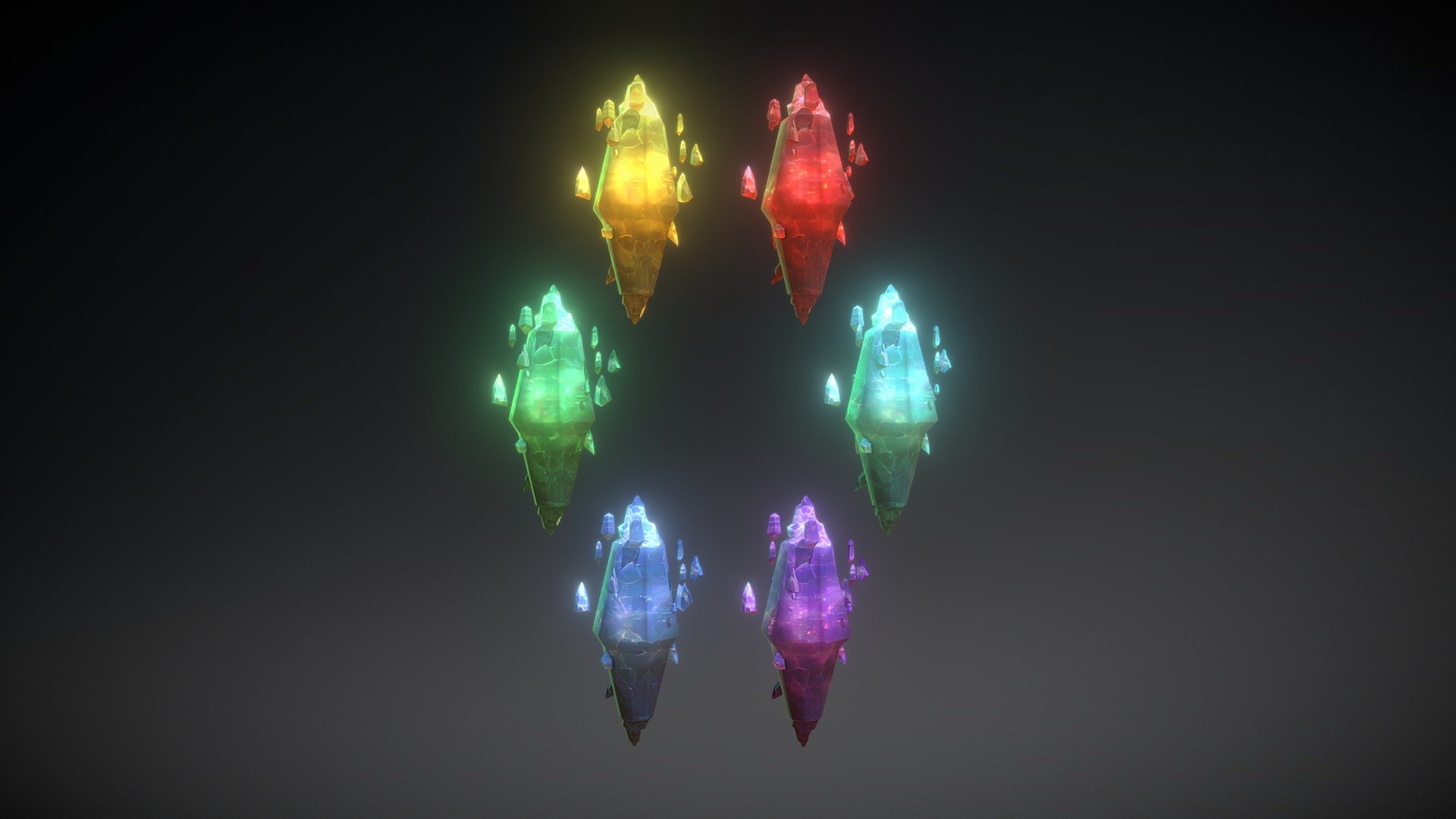 Magic Rocks - Download Free 3D model by Colin Sterenborg ...