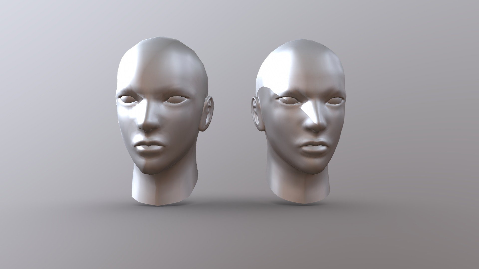 Male head - Download Free 3D model by Tengsu.MK [643e2ff] - Sketchfab