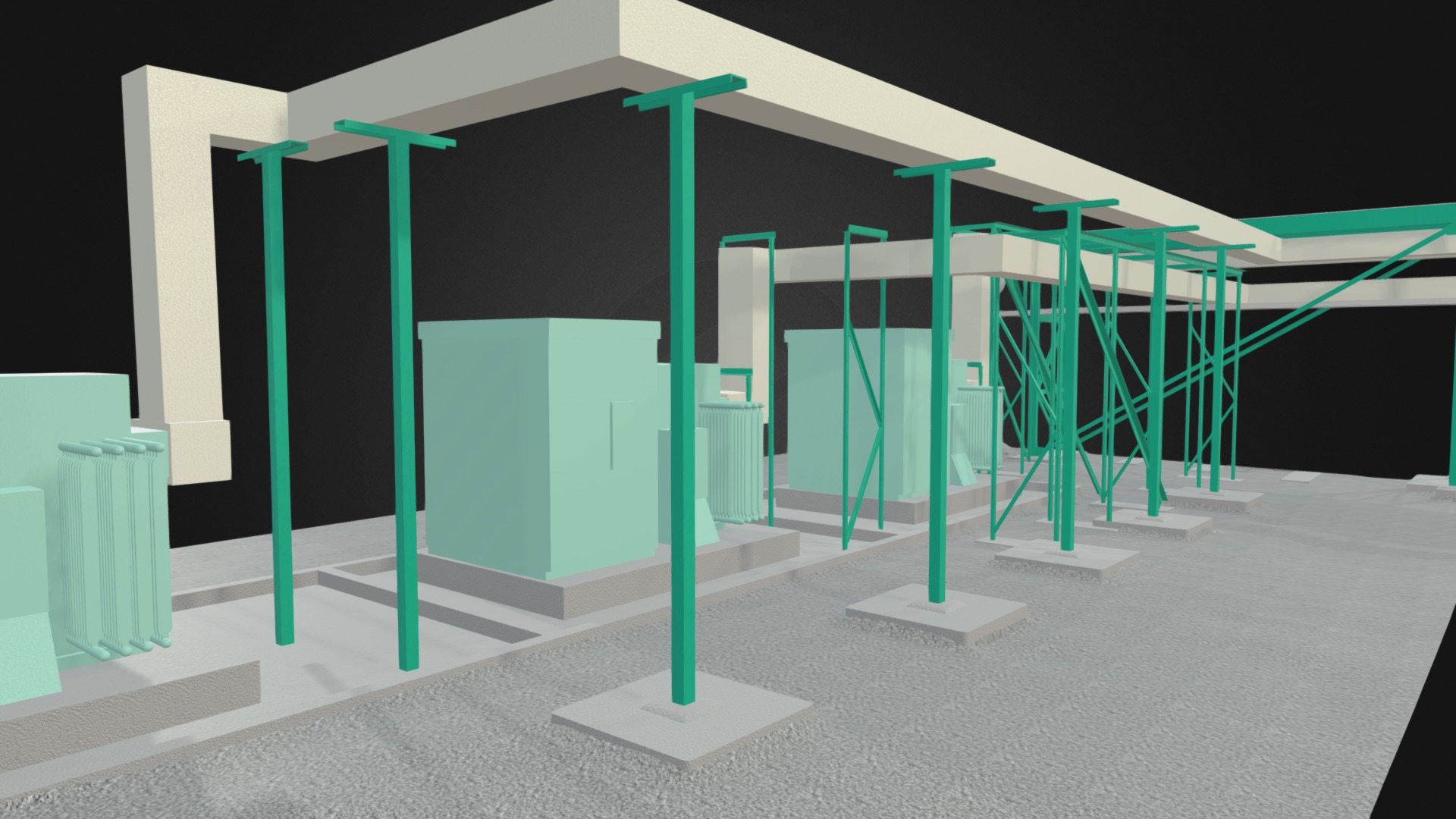 Power Plant Duct Line - Download Free 3D model by SilverChen ...