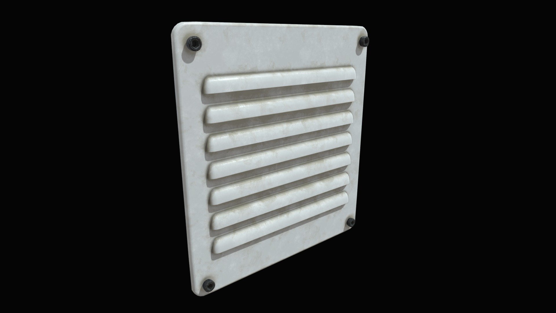 vent valve. Door .ventilator .window.low poly - Download Free 3D model ...