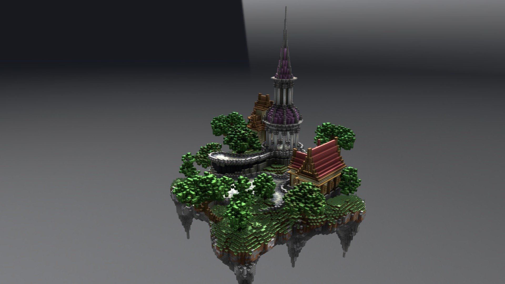 Skyblock Fantasy Spawn - 3D model by IN MINE (@in_mine) [643ff18 ...