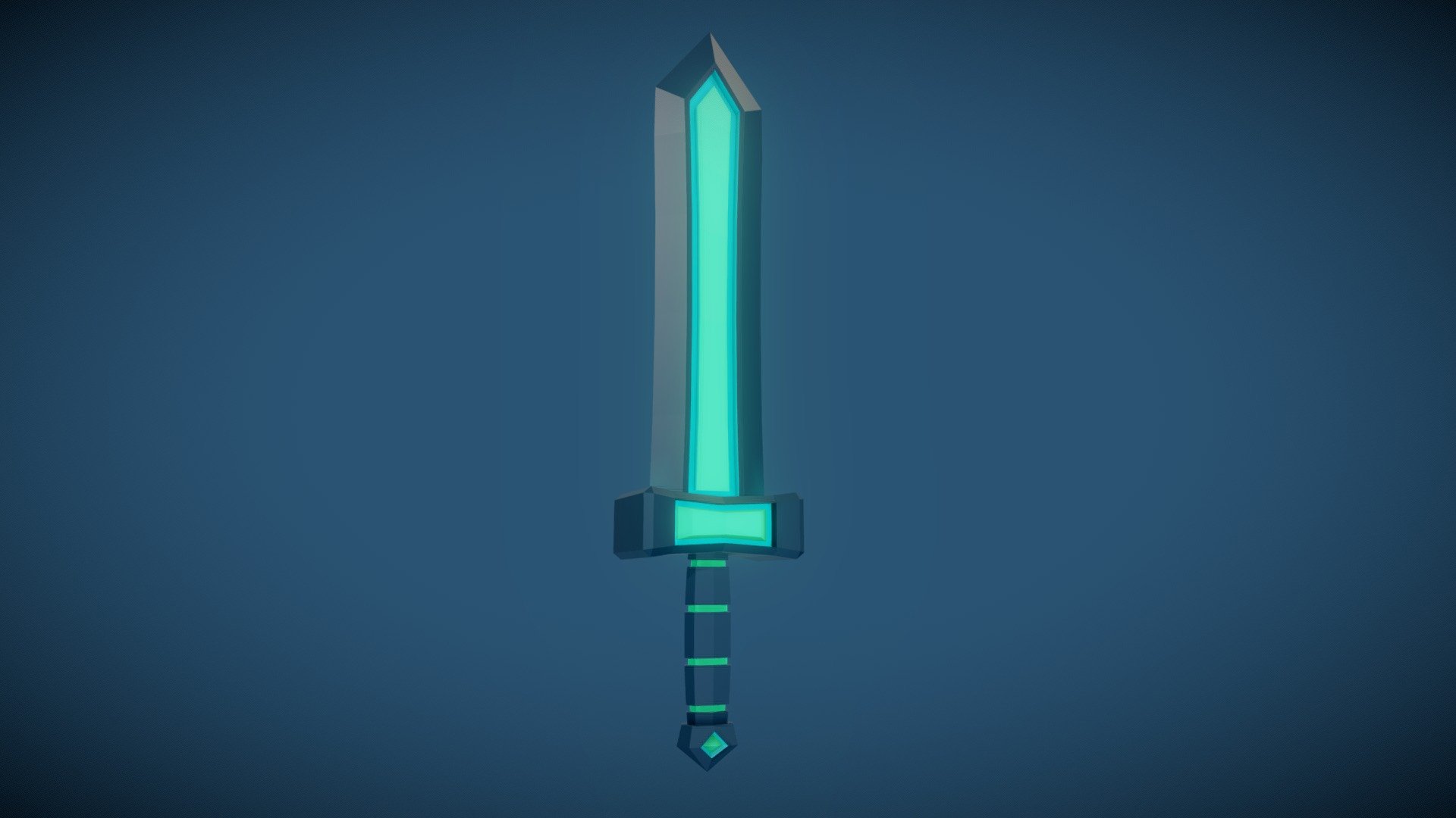 Sword Low-poly - 3D model by MYPOLYGONWORLD [64415a0] - Sketchfab
