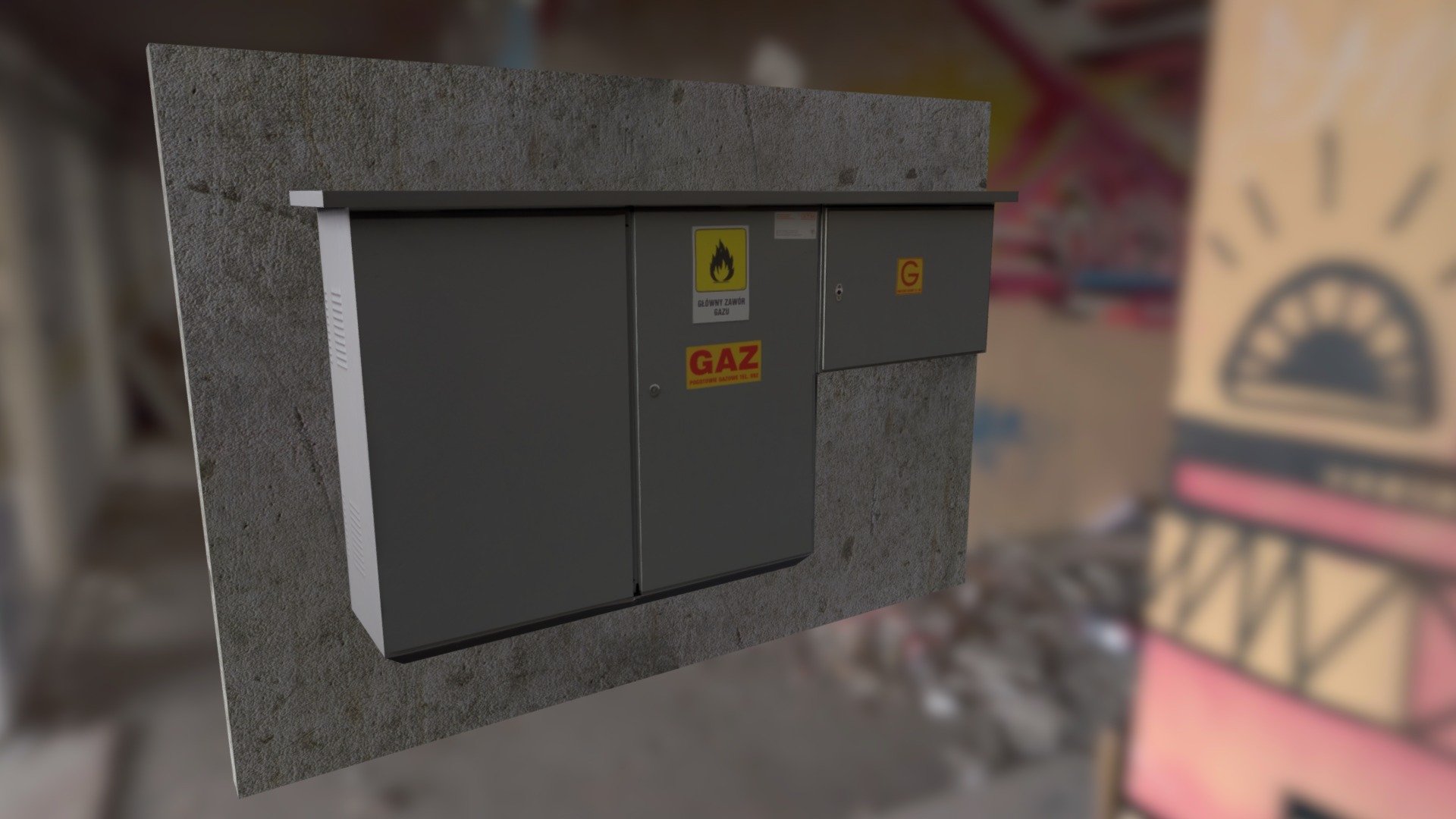 Gas box 01 - 3D model by Mikołaj Spychał (@mikolajspy) [6441615 ...