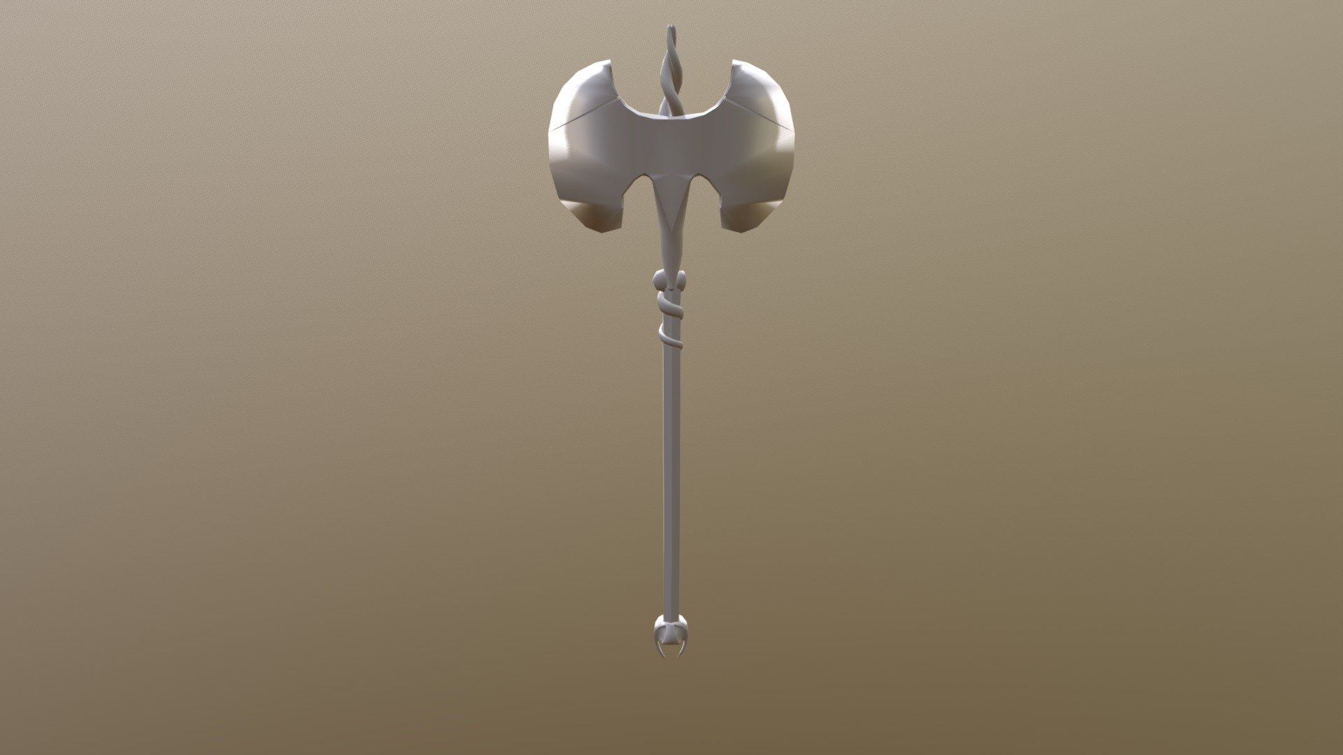 Mithrill 2H Axe - 3D model by xilefenko [6441ca5] - Sketchfab