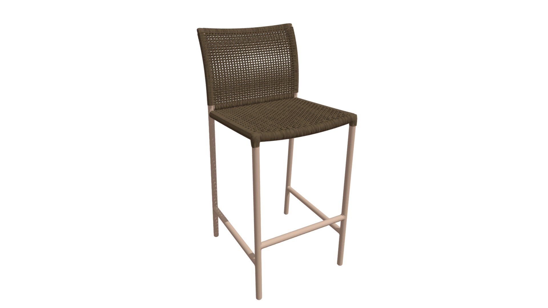 BANQUETA BALI FIBRA ABERTA TIDELLI AGAVE CASA - Download Free 3D model ...